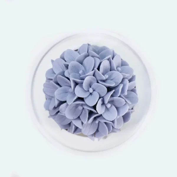 Intangible Cultural Heritage Hand-Pinched Purple Hydrangea Ceramic ...