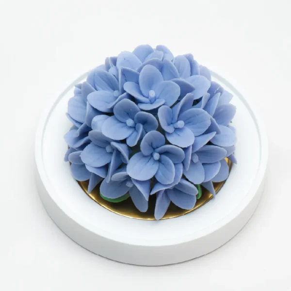 Intangible Cultural Heritage Hand-Pinched Purple Hydrangea Ceramic ...